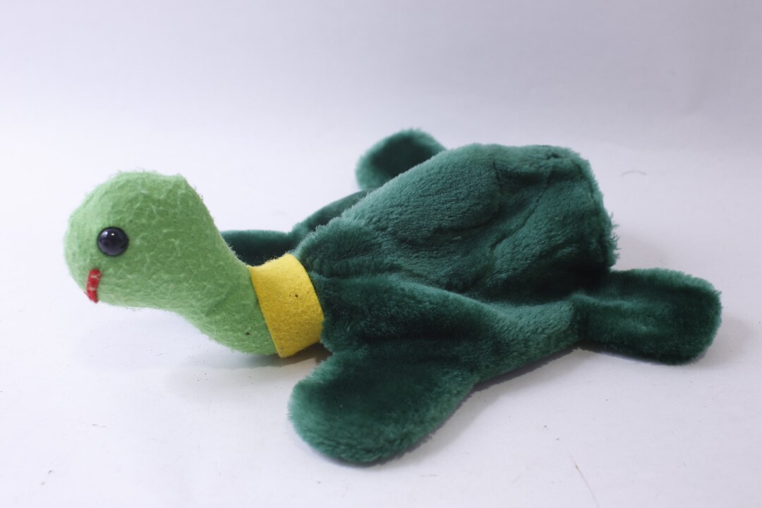 Turtle Hand Puppet, Soft Toy, Imaginative Play, Stuffed Animal ...