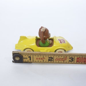 Shirt Tales, Bogey the Monkey in Yellow Banana Car, Toy Vehicle, 1981 ...