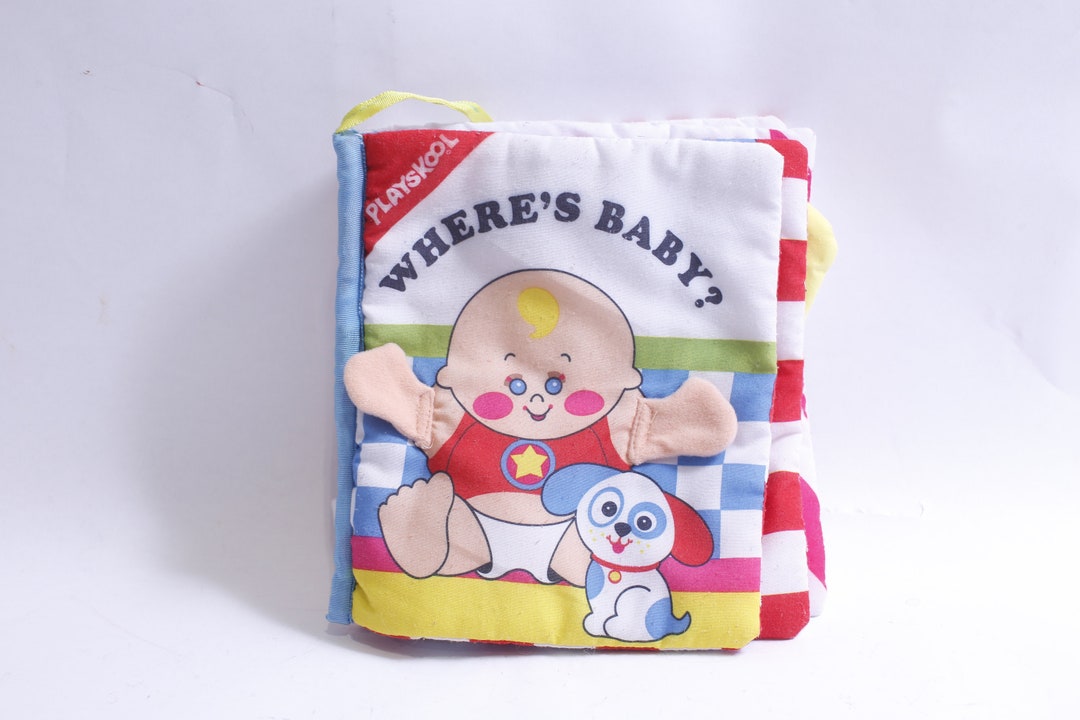 Playskool, Where's Baby, Cloth Book, Baby Toy, Educational, Interactive ...