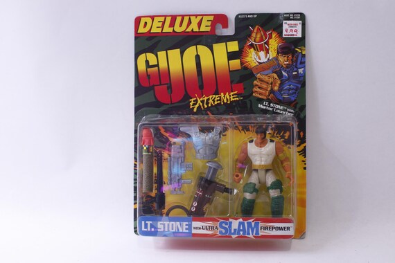 GI Joe Lt Stone With Mortar Launcher Action Figure 1995 Hasbro Kenner Sealed and Never Used Vintage Collectible 240808 SHC SHC 041 Etsy Canada