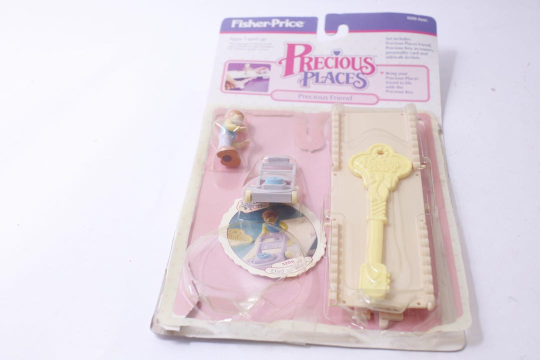 Fisher-price, Precious Places, Precious Friend, Dad at Work, 1988, Toy ...