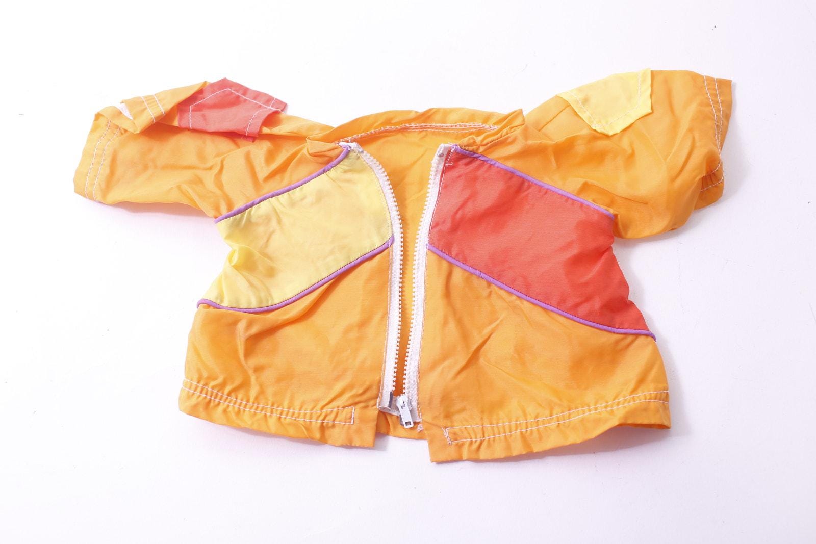 Cabbage Patch Kids, Orange Doll Jacket, Doll Clothing, Vintage, Doll ...