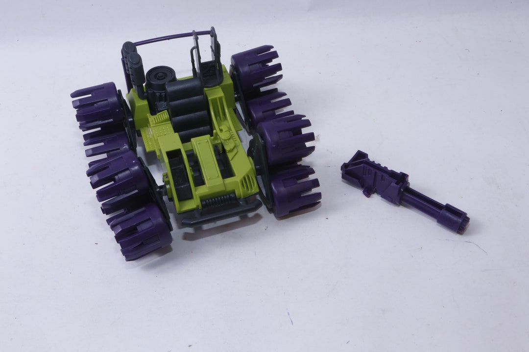 GI Joe, Swampmasher, 1988, Vehicle, Purple Wheels, Green Body, Playset ...