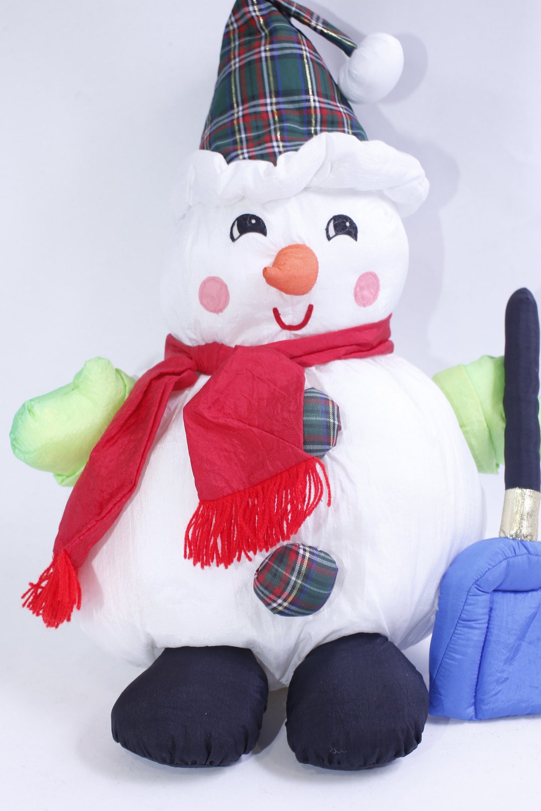 Snowman, 1983, Puffalump Style, Plush, International Silver Company ...