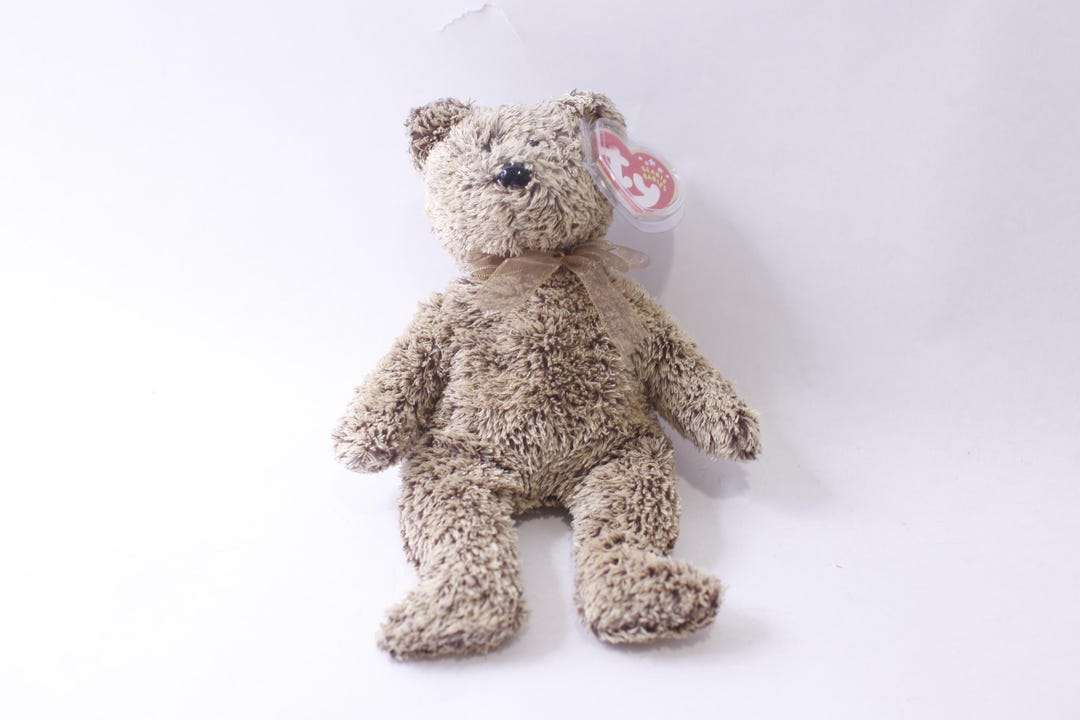 TY Beanie Babies, Harry the Bear, Light Brown, Plush, Teddy Bear ...