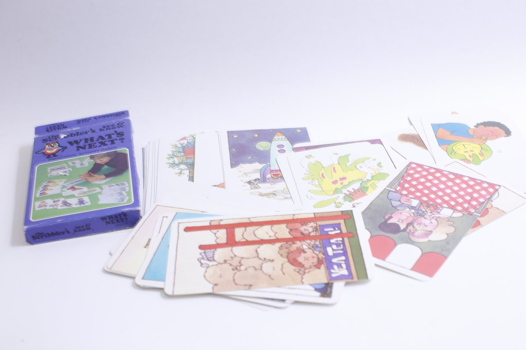 The Scribbler's, See & Know, What's Next, Preschool Activity Cards ...