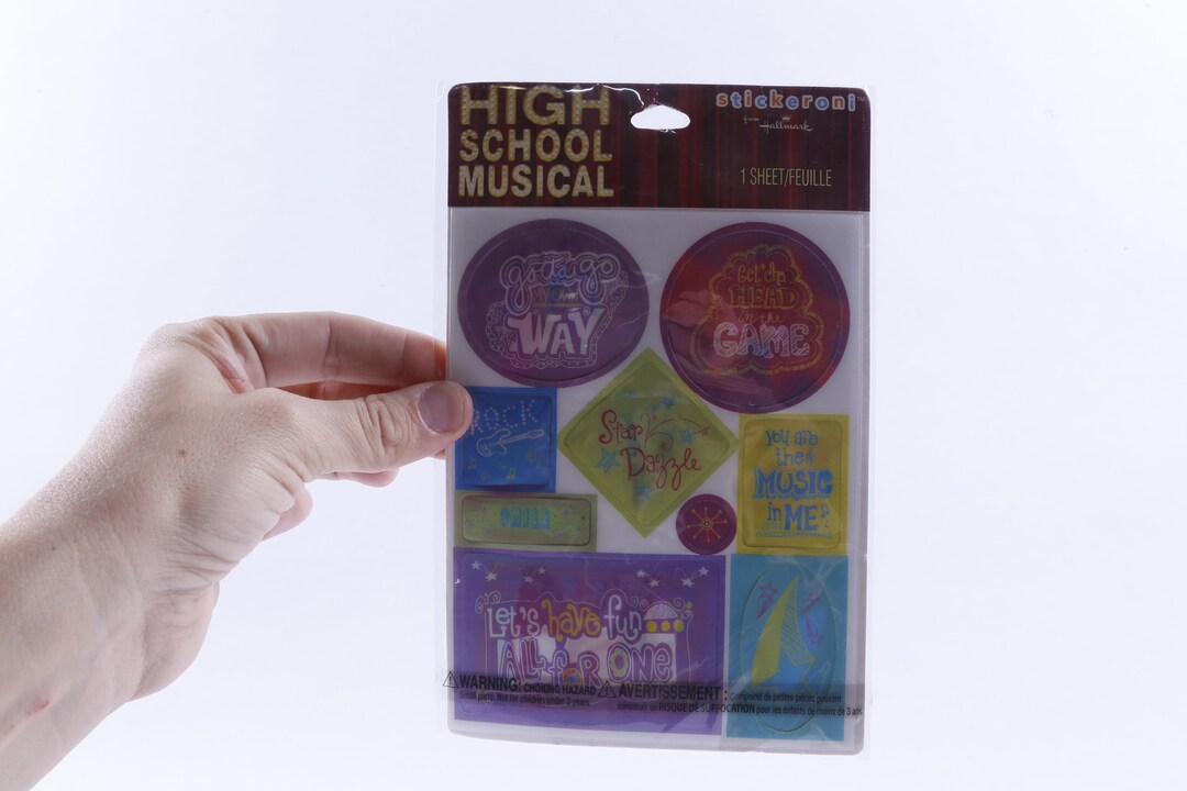 High School Musical, Sticker Sheet, Hallmark, Stickeroni, Funny Phrases ...