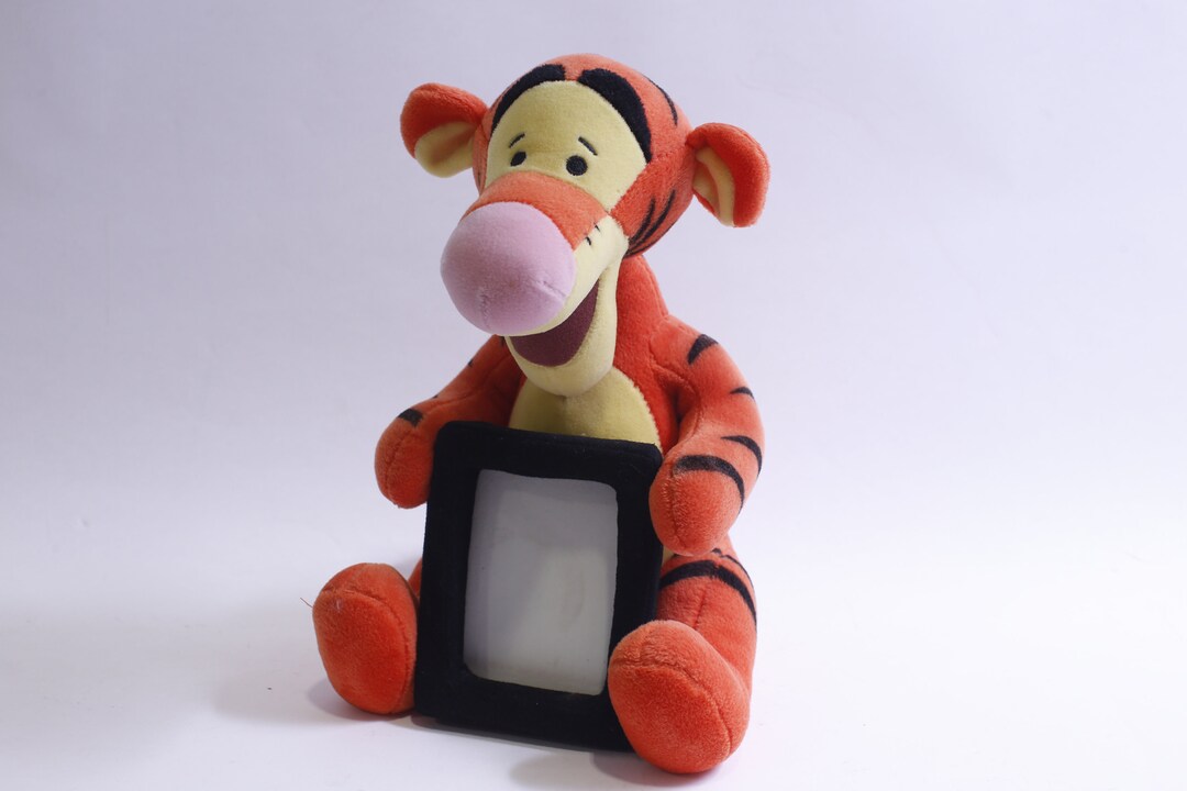 Vintage 1990s Disney Store Tigger Plush Photo Frame Excellent Condition ...