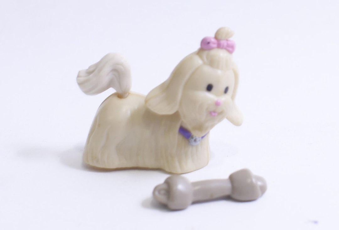 Littlest Pet Shop, Shih Tzu Puppy With Gray Bone, Toy Pet, Japanese ...