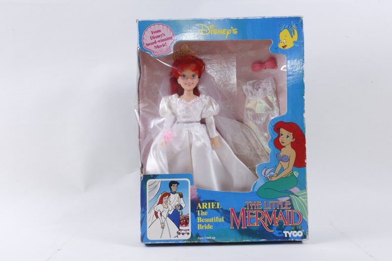 Vintage Disney's the Little Mermaid Ariel Toy Doll Figure - Etsy