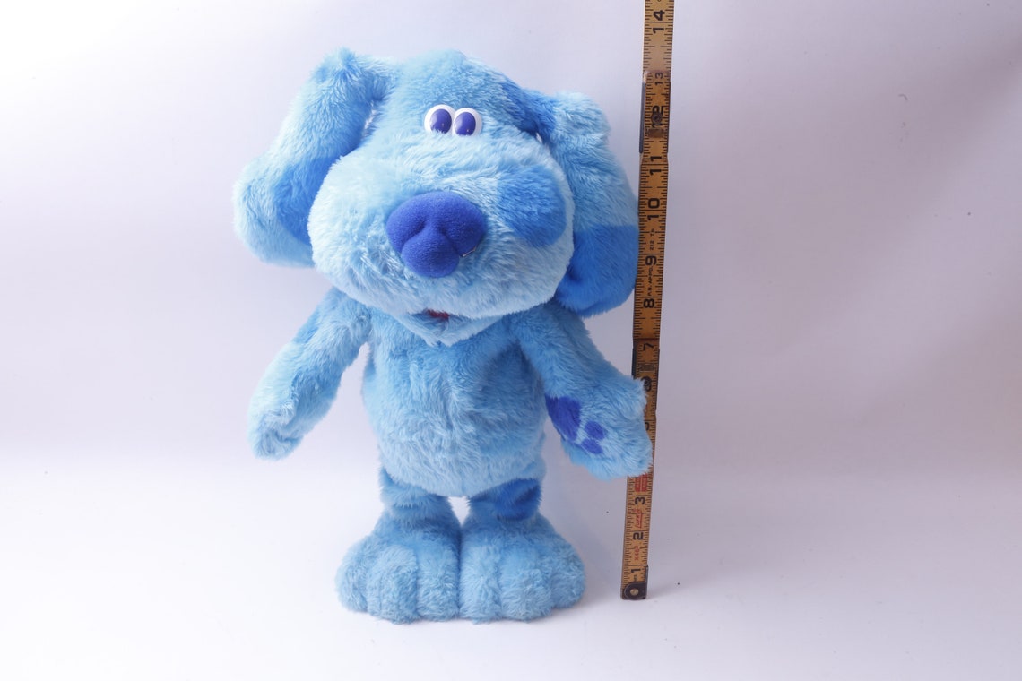 Blue's Clues Dancing Blue Dog Standing 13 Soft | Etsy
