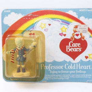 Kenner, Care Bears Miniatures, Professor Cold Heart, Freeze Your ...