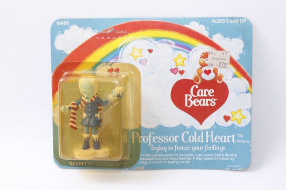 Kenner Care Bears Miniatures Professor Cold Heart Freeze - Etsy