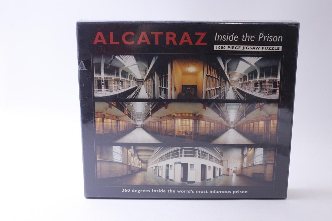 Alcatraz, Inside the Prison, Jigsaw Puzzle, 1000 Pieces, Hobby ...