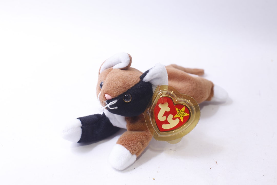 TY Beanie Baby, Chip the Cat, Little Plush Kitten, Calico Cat, Adorable ...