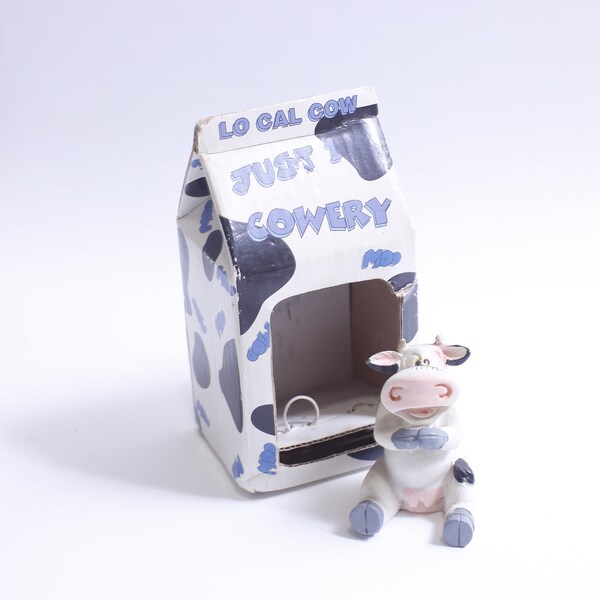 Cardboard Cow - Etsy