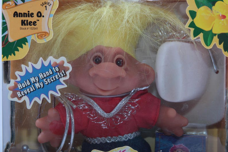 Totally Troll Doll in Box Annie O. Klee Accessories Complete Vintage ...