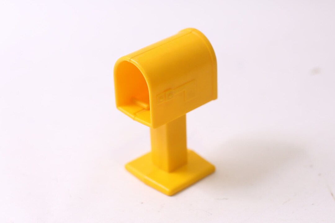Hasbro, Weebles, Yellow Mailbox, 1970s, Playset Part, Dollhouse ...