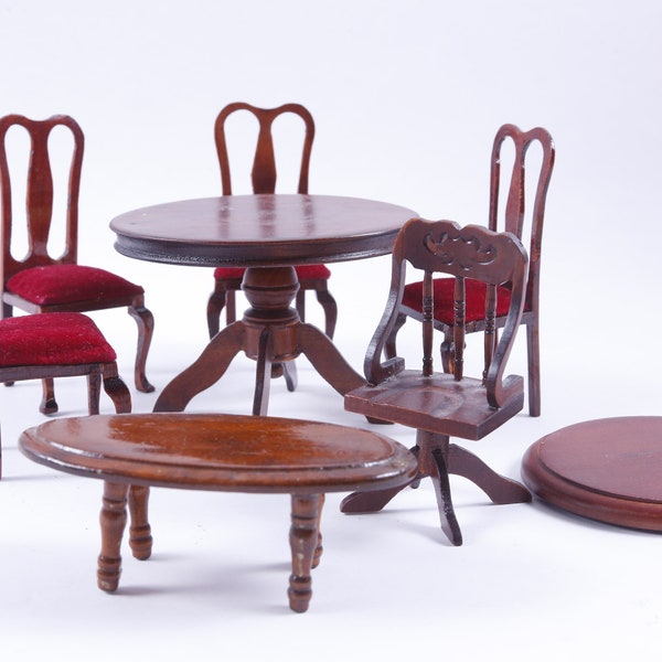 Doll Table Set - Etsy