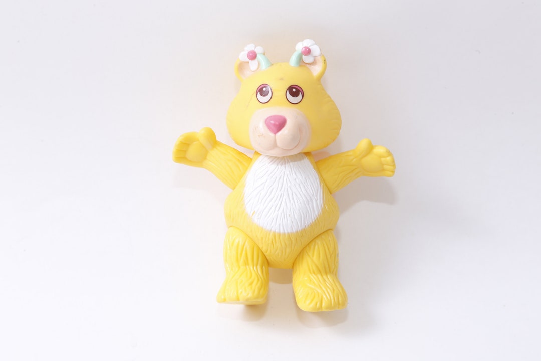Wuzzles, Butterbear, 4 1/2", PVC, Figure, Standing, Yellow, Toy ...