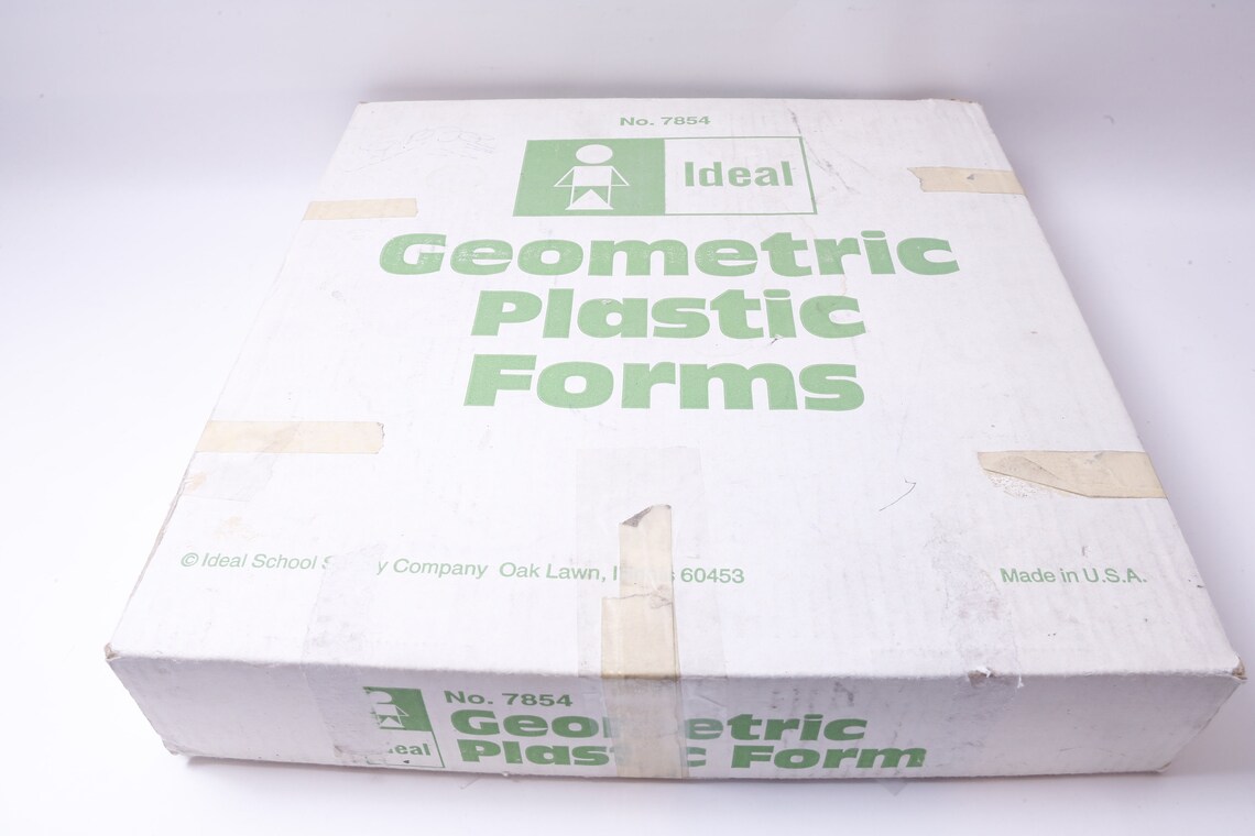 Drawing Forms Geometric Plastic Forms Toddler Toy Set Game - Etsy