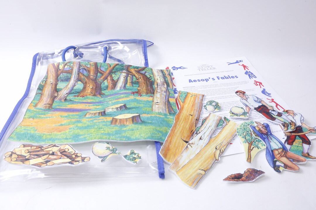 Aesop's Fables, Felt Figures, Story Teller, Activity, Set, Pretend Play ...