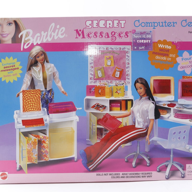 Barbie Computer - Etsy