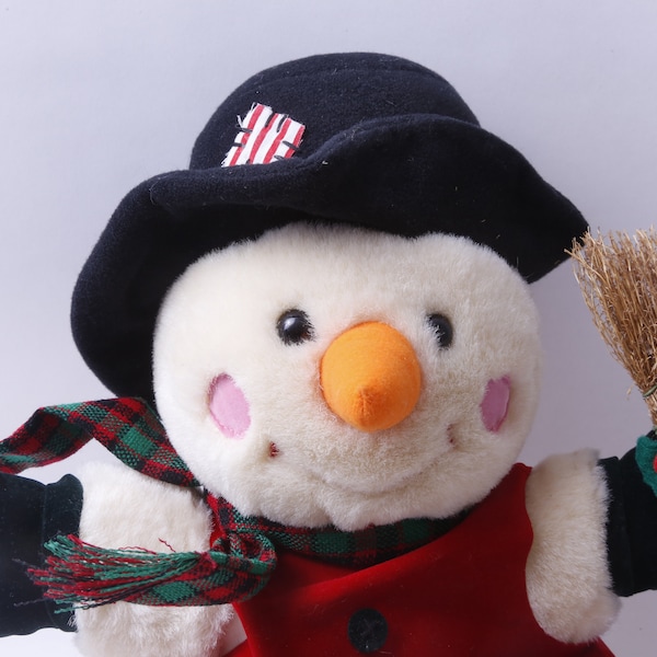 Hallmark Plush Snowman - Etsy