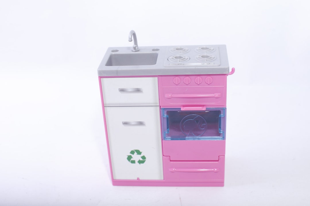 Barbie, Dreamhouse, Kitchen Stove, Mattel, Doll Furniture, Replacement ...
