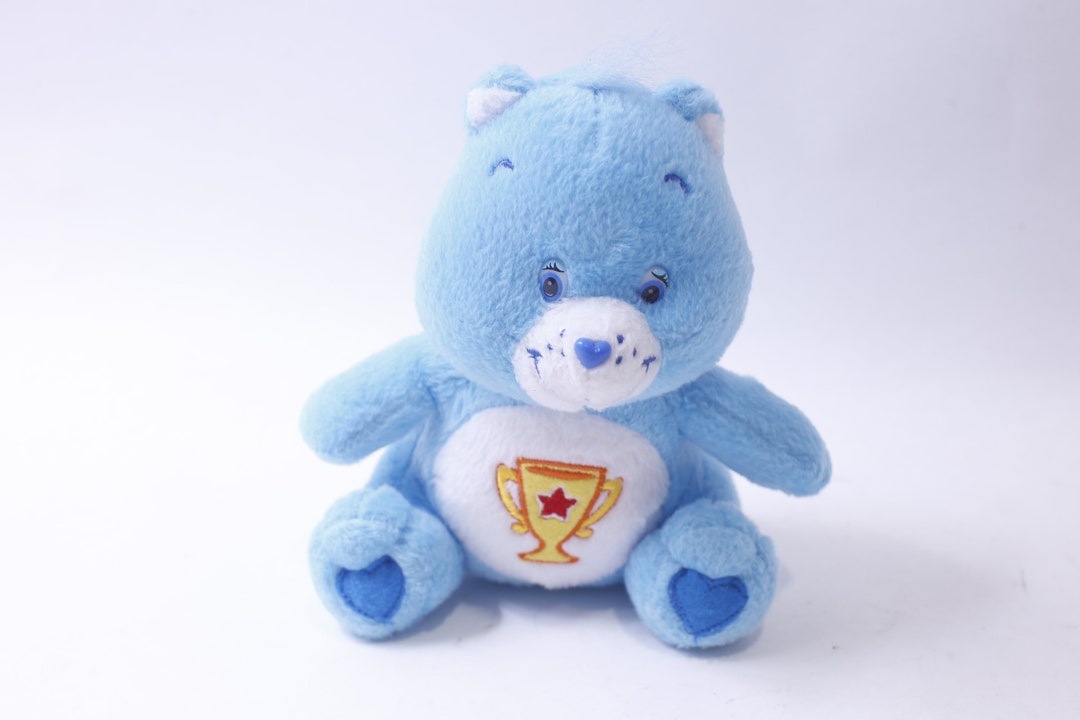 Nanco, Care Bears, Champ Bear, Plush, Fantasy, Teddy Bear With Trophy ...
