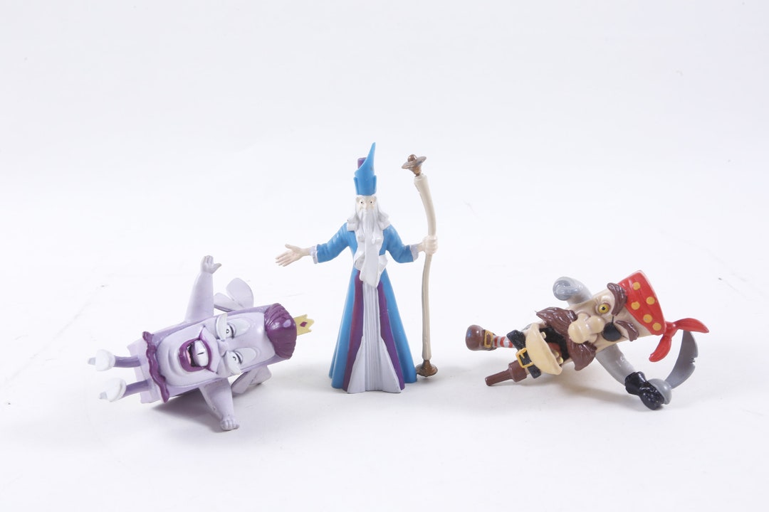 THE PAGEMASTER Wizard Book Monsters Toy Set Magician - Etsy