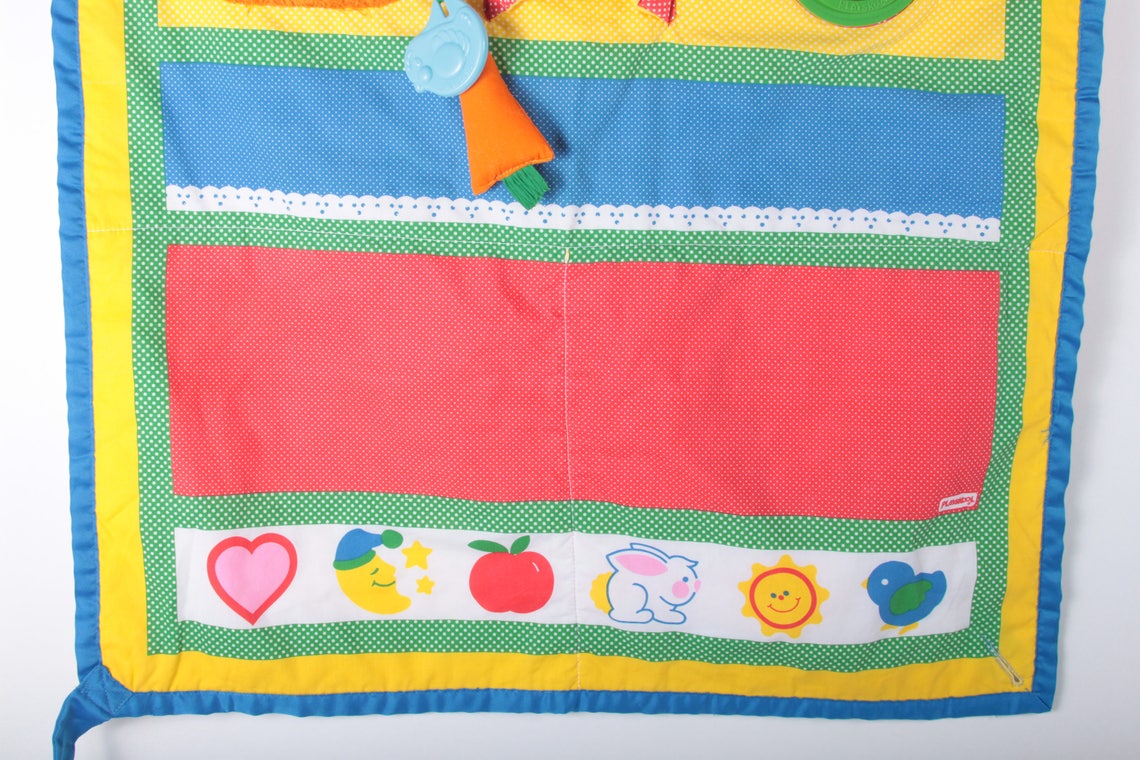 Playskool Fold and Go Baby Activity Blanket Vintage Mat Quilt | Etsy