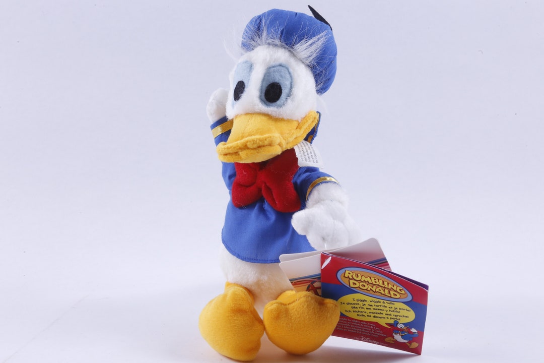 Grondement, Donald Duck, Peluche, Doux, Jouet, Poupée, Disney Store ...