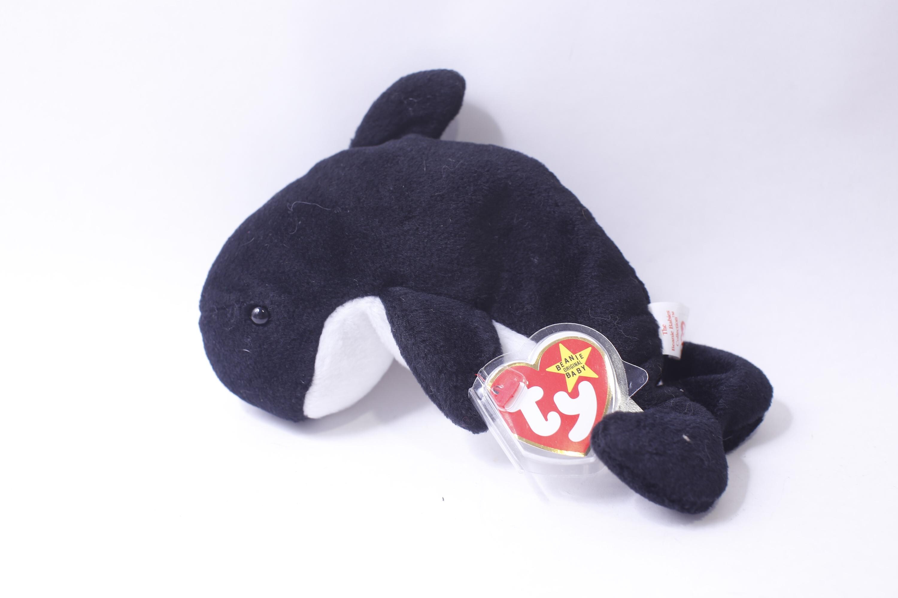 TY Original Beanie Baby Waves the Orca Plush Soft Toy Adorable Stuffed Animal Vintage Collectible 240801 WH 995 Etsy UK