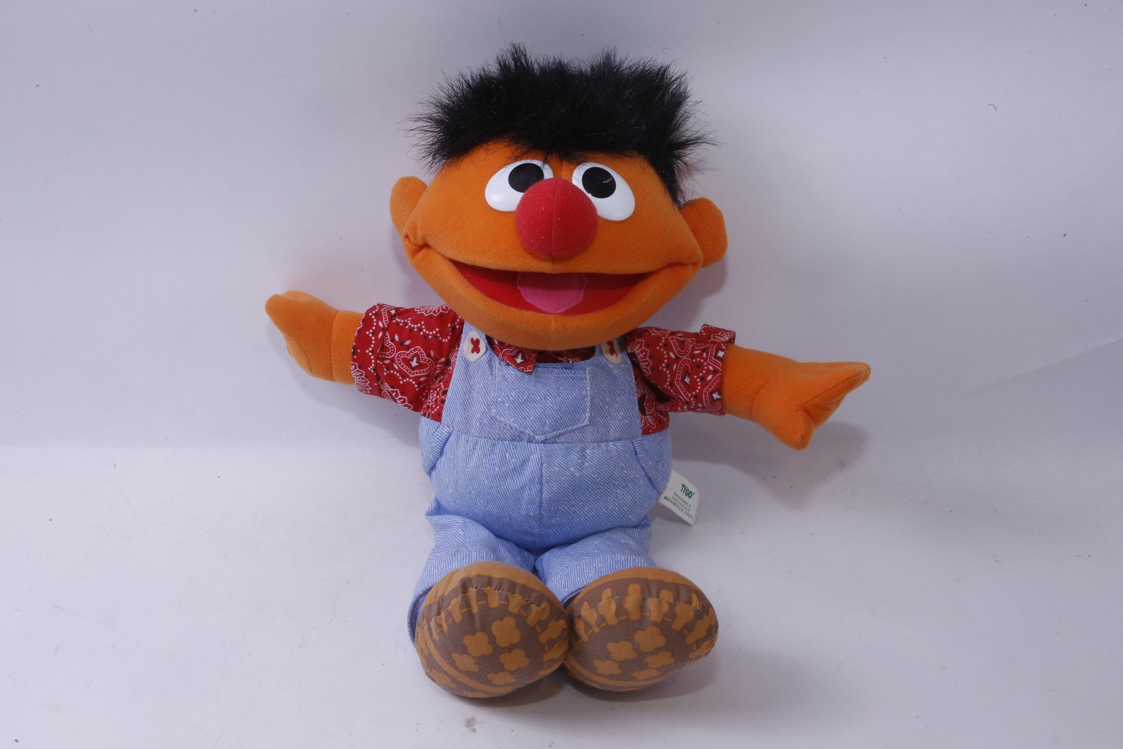 Sesame Street Talking Farmer Ernie 1995 Tyco 15 - Etsy