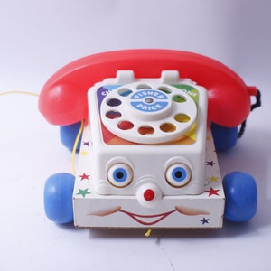 Fisher Price, Chatter Telephone Toy Classic, Retro, Childhood ...