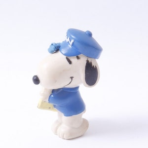 Peanuts, Snoopy, Whitman's, PVC Figure, Blue Suit, Uniform, Advertising ...
