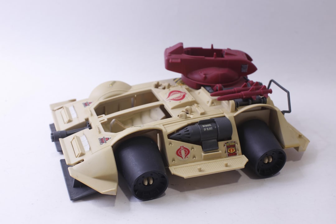 GI Joe, Cobra Rage, Toy Vehicle, 1990, Hasbro, Incomplete, Vintage ...