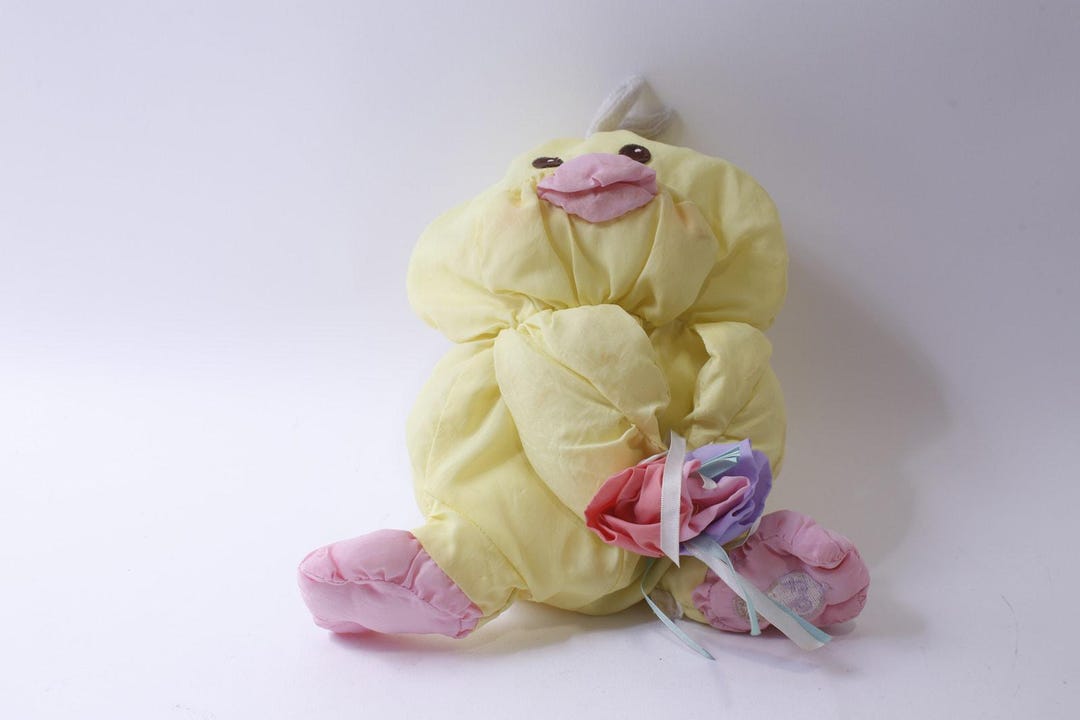 Fisher-price, Puffalumps, Yellow Easter Chick, Plush, Vintage, Soft Toy ...