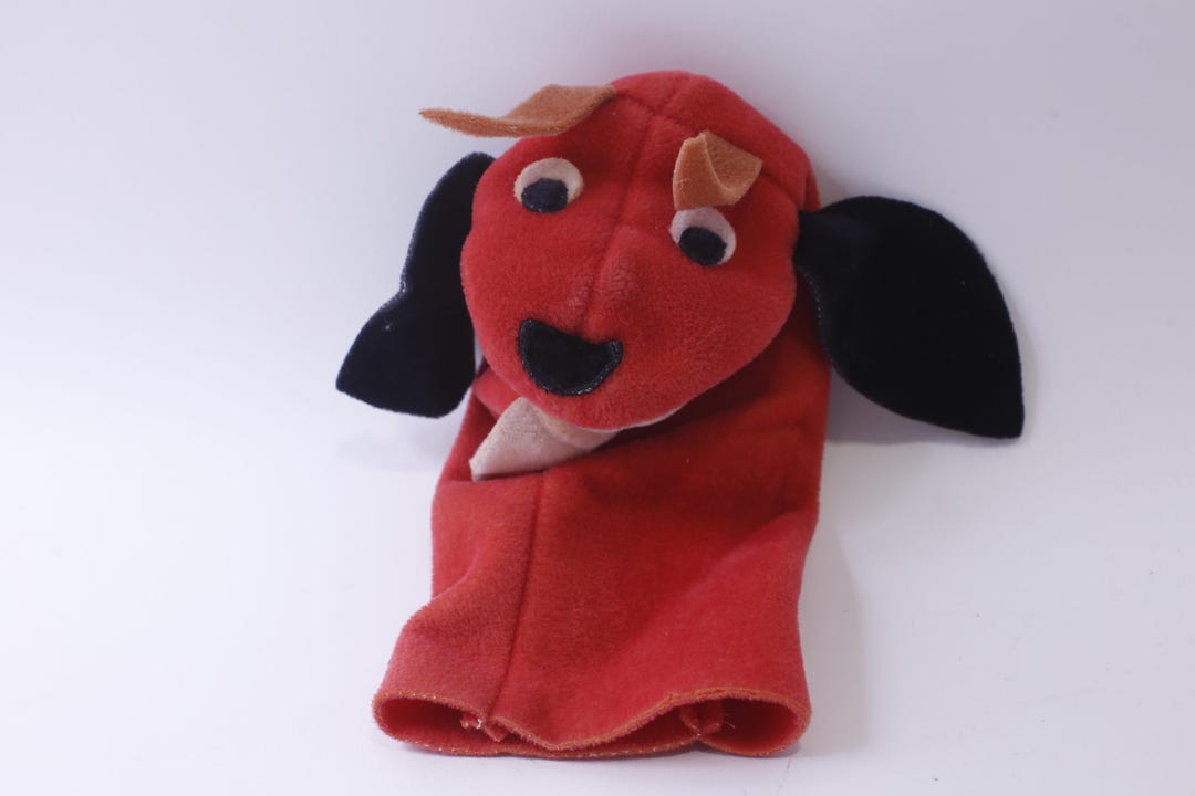 Tub Buddy, Red Dog, the Puppet Washcloth, Bathtub Puppet, Hand Puppet ...