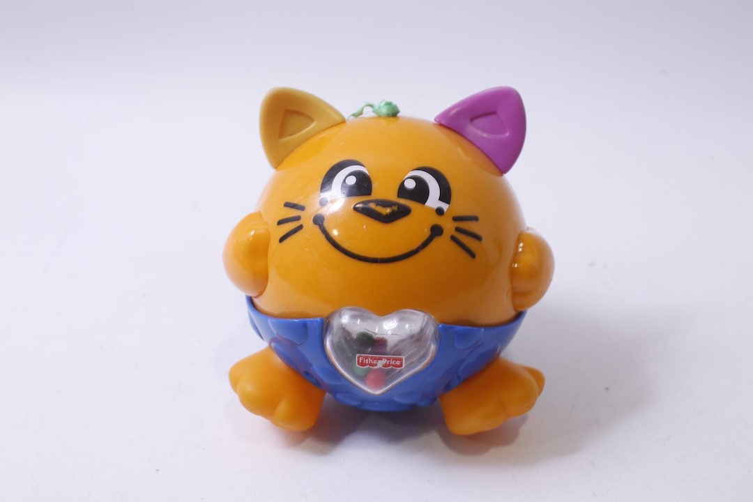 Fisher Price, Cat, 2002, Wiggle, Giggle, Baby Toy, Electronic, Small ...