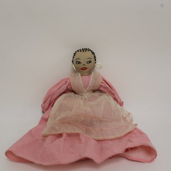 Vintage Old Cloth Doll - Etsy
