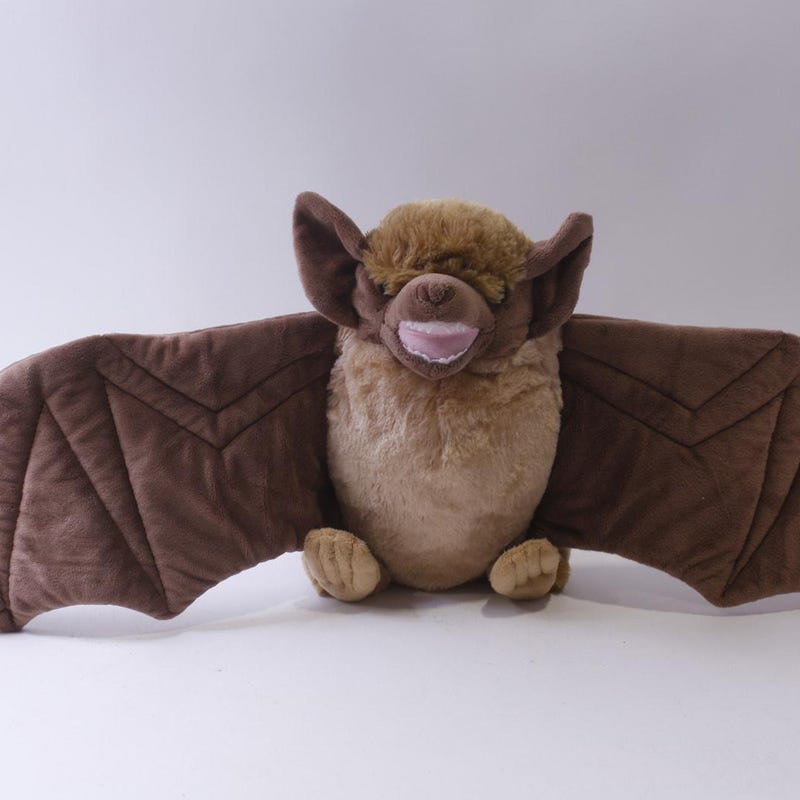 Vintage Bat Stuffed Toy - Etsy