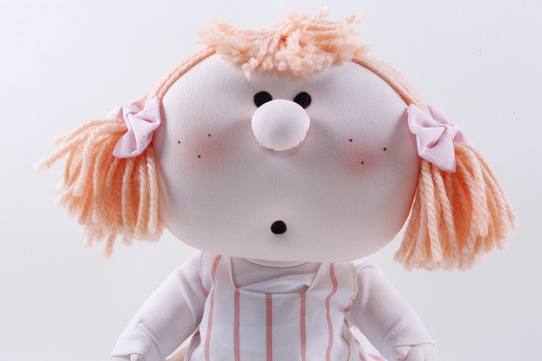 Vintage Plush Bumpkins Redhead Pajamas Cute Girl Soft Doll Figure Toy ...