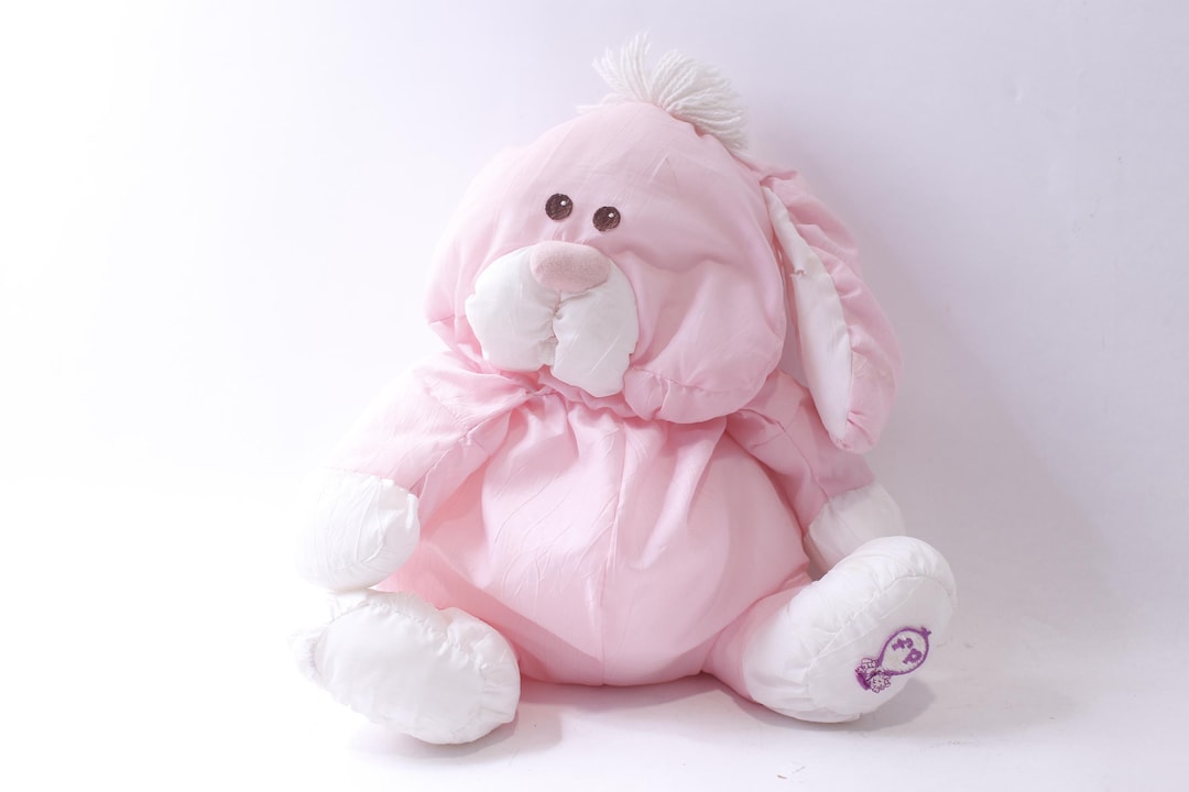 Fisher-price, Pink Puffalump Rabbit, 1986, Soft Toy, 8004, Adorable ...
