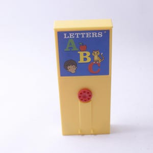 ABC Letters, Fisher-price, Movie Viewer, Film, Cartridge, Toy, Yellow ...