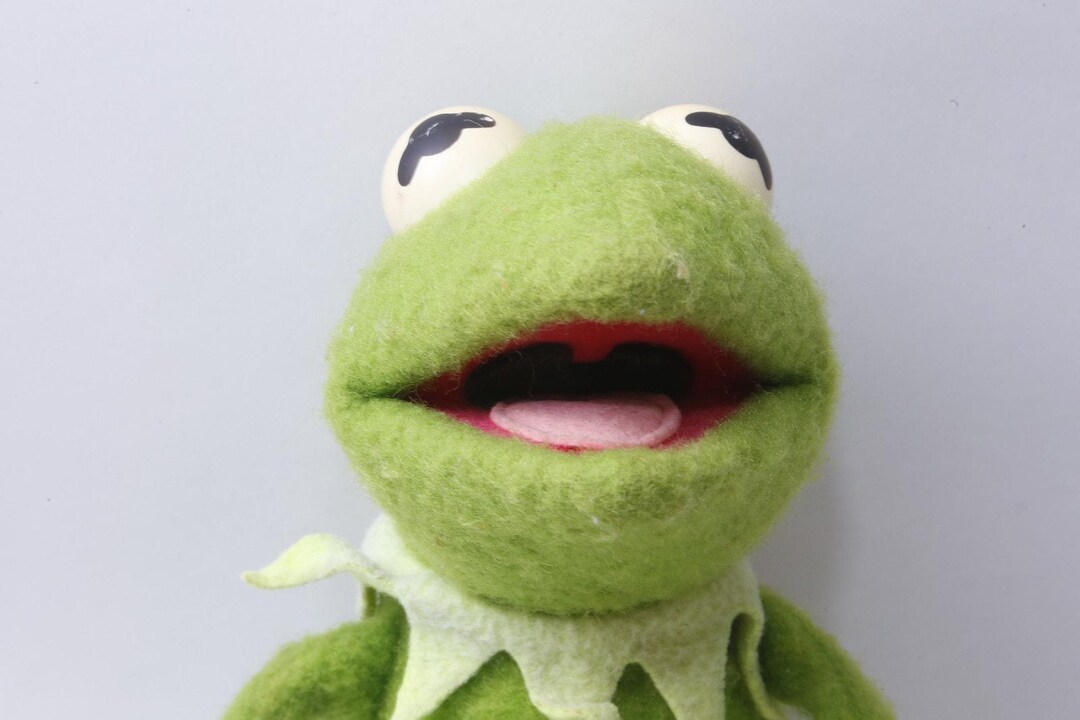 Kermit the Frog, Muppet, Long Limbs, Fisher-Price, 19" Green, Plush ...
