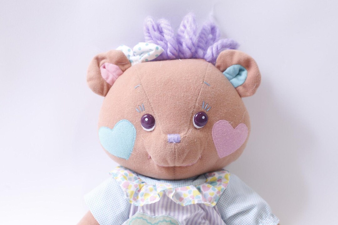 Playskool, Bear Friends, 90s, 80s, Pastel, Medium Plush, Vintage, Soft ...