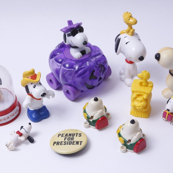 Peanuts Characters Action Figures - Etsy