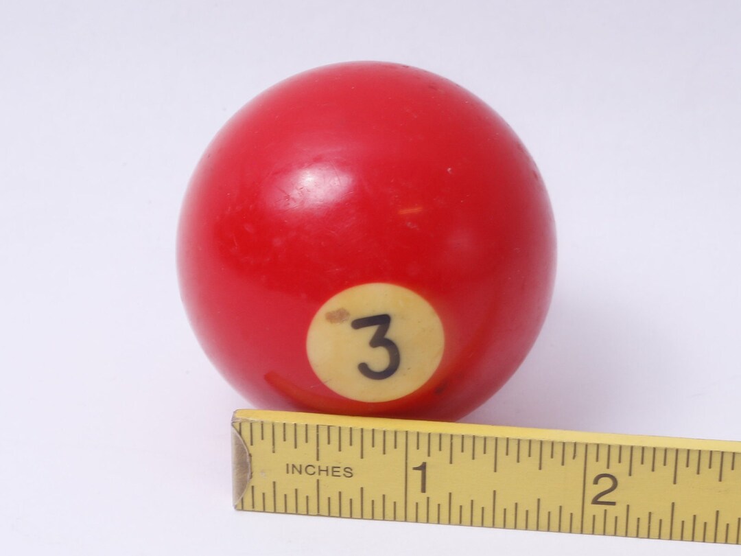 Red, No Three, 3, Replacement Ball, Billiards Ball, Pool Game, Photo ...